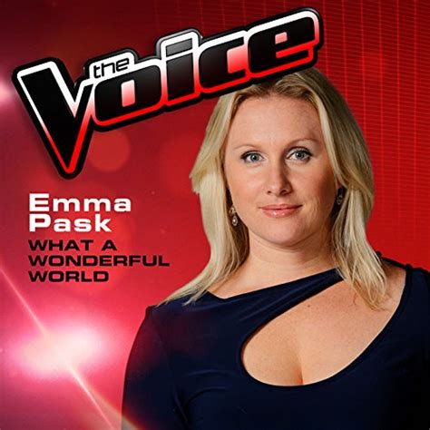 Play What A Wonderful World The Voice 2013 Performance By Emma Pask