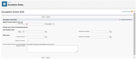 How To Create Salesforce Escalation Rules Salesforce Mamba