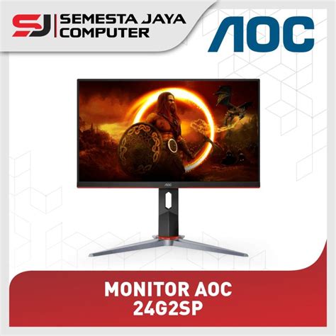 Jual Monitor AOC 24G2SP 24 IPS 165Hz 1ms Frameless Gaming Monitor Shopee Indonesia