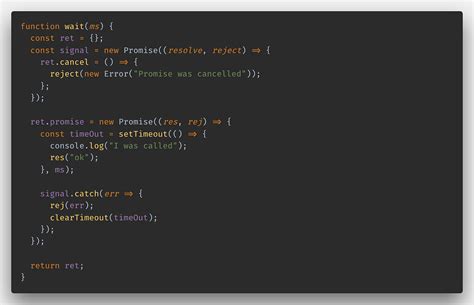 Creating Cancellable Promises By Abu Ashraf Masnun Medium