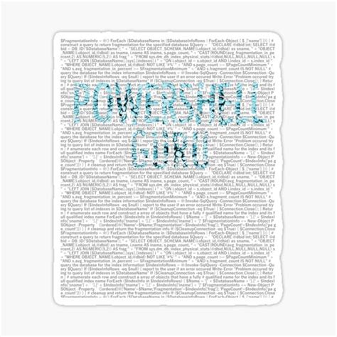 powershell guru sticker by mpecakweb redbubble