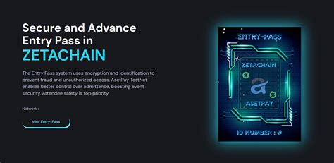 Минтим Entry Pass Nft от Zetachain и Asetpay