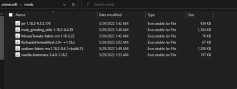 Forge Mods Not Showing Up In Game 1182 Rminecraft