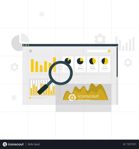 Data Analysis 3 Animated Illustration Download In Json Lottie Or Mp4