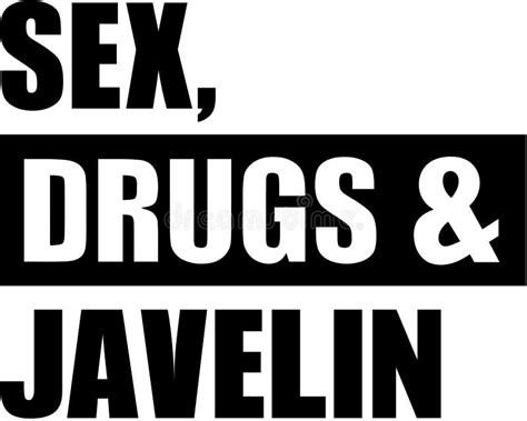 Sex Drugs Javelin Stock Vector Illustration Of Logo 106162104