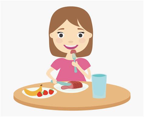 Eat Breakfast Clipart Girl Hot Sex Picture