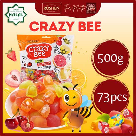 Roshen Candy Crazy Bee Candy Gummy Halal Gummy Viral Gula Gula Viral