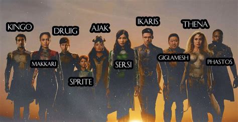 익스트림무비 이터널스 뉴 포스터 캐릭터 캡션짤