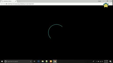 Create Circle Growing Using HTML CSS YouTube