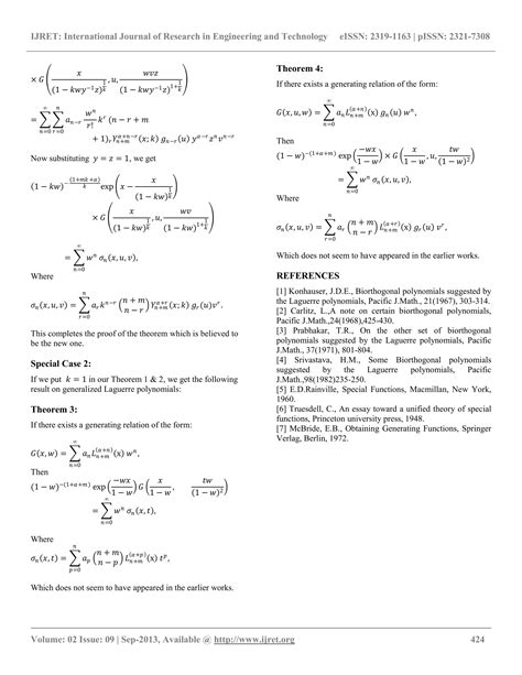 on generating functions of biorthogonal polynomials pdf