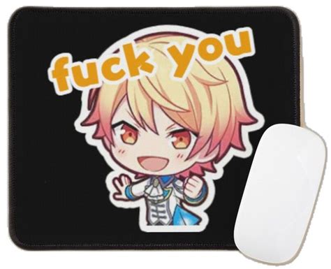 Tsukasa Tenma Mouse Pad By Lauwuuh In Funny Stamp Vocaloid Funny Gay Sticker