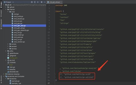 开发工具 代码生成 Gen 《goframe V20 开发文档》 书栈网 · Bookstack