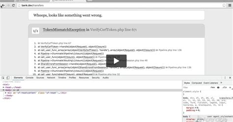 Lección 10 Qué Significa Csrf Y Cómo Solucionar El Error 419 Tips Y