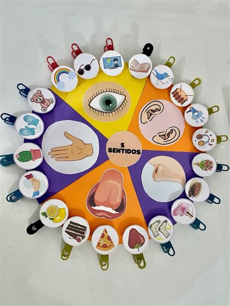 Maqueta 5 Sentidos Manualidades Educativas Manualidades Creativas Manualidades
