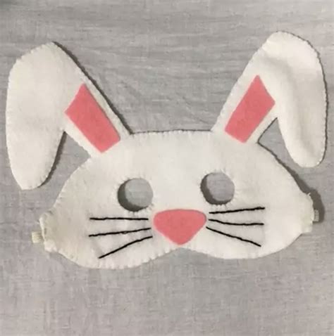 20 ایده ساخت ماسک خرگوش نمدی و مقوایی آموزش مرحله به مرحله