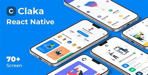 claka ui kit react native app clean codz