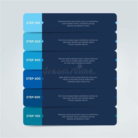 Table Schedule Design Template With 7 Row Vector Banner Stock Vector