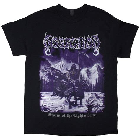 Dissection Storm Of The Lights Bane Black T Shirt Eyesore Merch