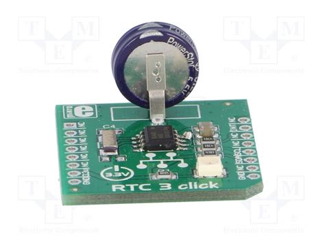 click board rtc i2c bq32000 mikrobus connector 5vdc teval