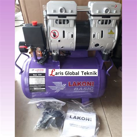 Jual Basic 25s Lakoni Oilless Compressor Kompresor 3 4hp 24l Bergaransi Shopee Indonesia