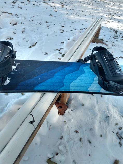 Crashed On My Backyard Pvc Rail This Weekend R Snowboardingnoobs