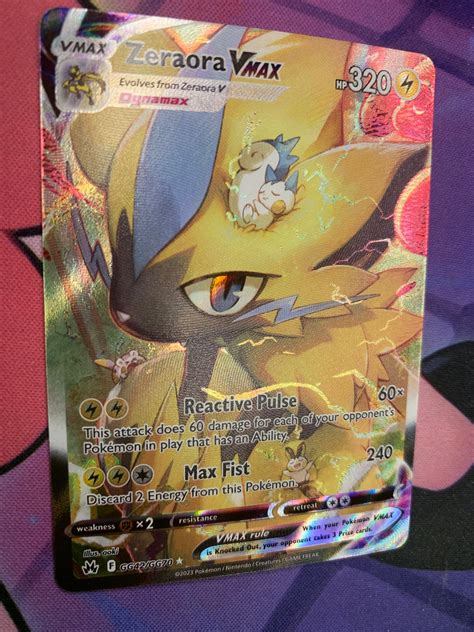 Zeraora Vmax Sir Pallys Trainer And Collector Store