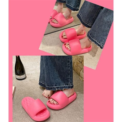 통굽 쿠션 귀여운 여자 슬리퍼 온채널