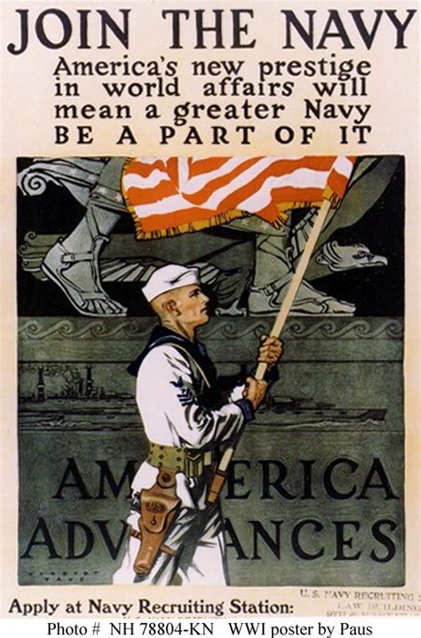 Us Navy Recruiting Posters Wwii Us Navy Recruitment Poster The Navy