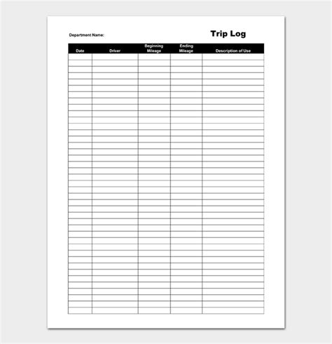 29 Best Travel Log Templates 100 Free ᐅ Docformats