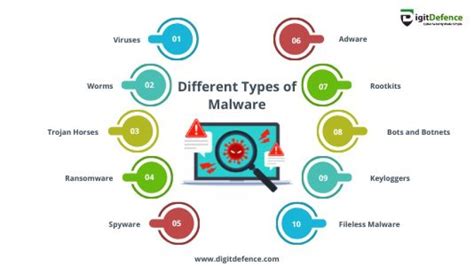 What Are The Different Types Of Malware Digitdefence