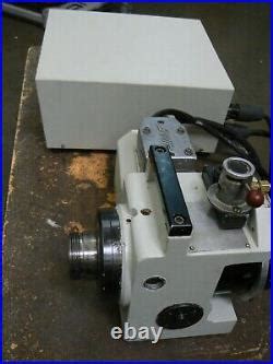 Haas Ha C Brushless Rotary Indexer Pneumatic Air Collet Closer Controller Horizontal