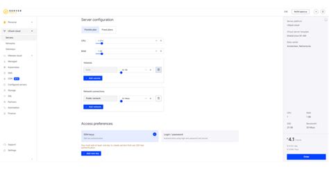 Serverspace New Control Panel Design Rserverspace