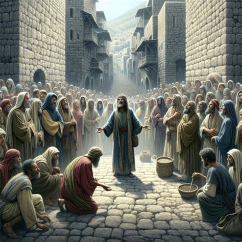 The Blind Bartimaeus Artwork Bible Art