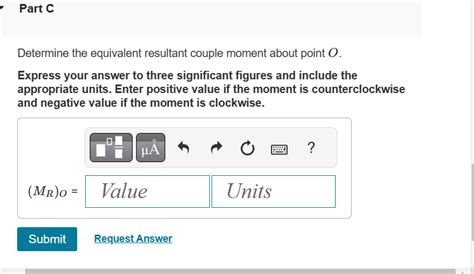 Solved Replace The Force And Couple Moment System Acting On