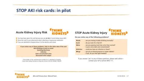 Primary Care And Aki Test Results