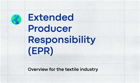 Overview Of All Textile Extended Producer Responsibility Epr Laws