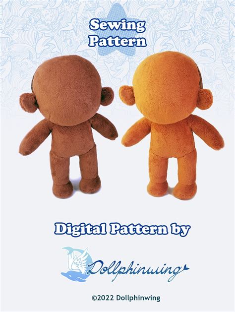 Small Doll Sewing Pattern Pdf Pattern Download Kpop Style Etsy Australia