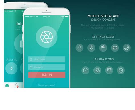 Mobile And Desktop Website Template Interface Vector Image