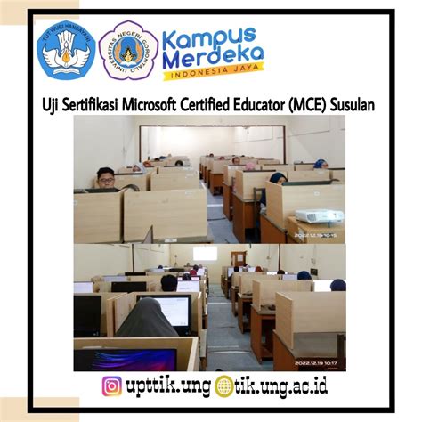 Penggunaan Laboratorium Komputer Untuk Uji Sertifikasi Microsoft