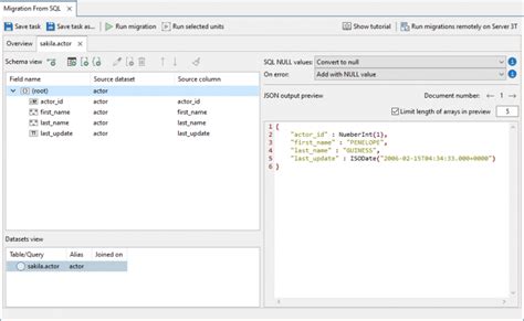 SQL To MongoDB Migration Import SQL To MongoDB Studio T