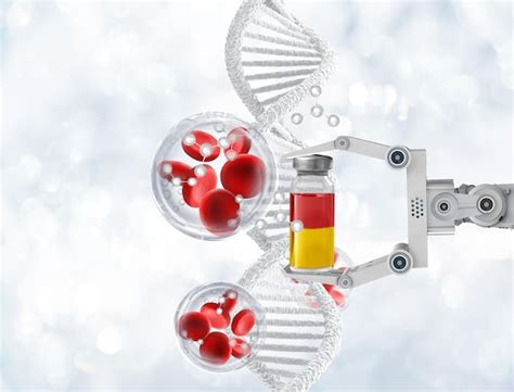 Premium Photo Growth Factor And Molecule