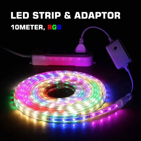 Jual Lampu Strip Led Lampu Hias Lampu Kelap Kelip 220v 8m Controller