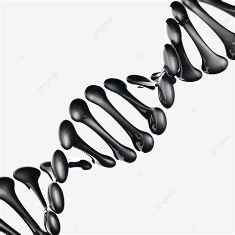 Dna Model On Blue Medicine Thymine Genetically Thymine Genetically