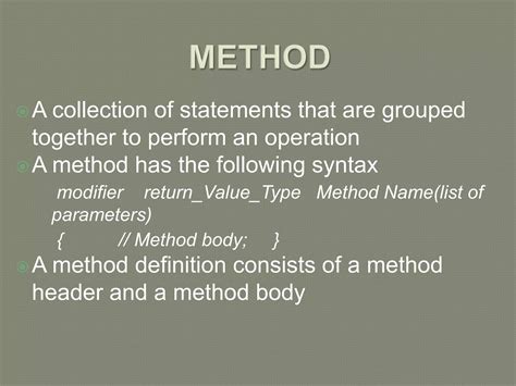 Java Method Overloading Ppt