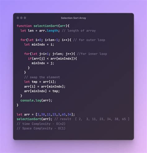 What Is Selection Sort W3codewin Posted On The Topic Linkedin