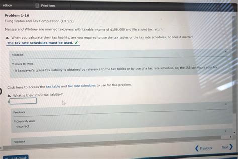 solved ebook print item problem 1 16 filing status and tax