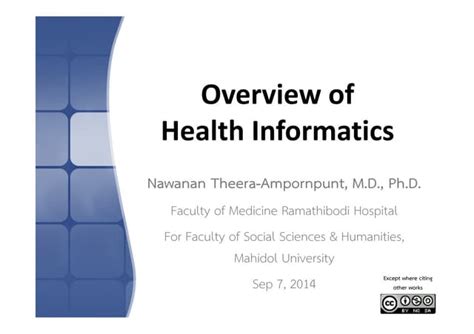 Overview Of Health Informatics Pdf