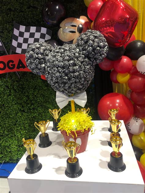 Mickey Mouse Dum Dum Head Prop And Centerpiece Etsy