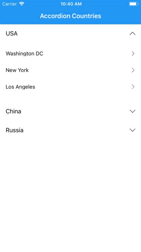 Accordion2 Xamarin Explorer