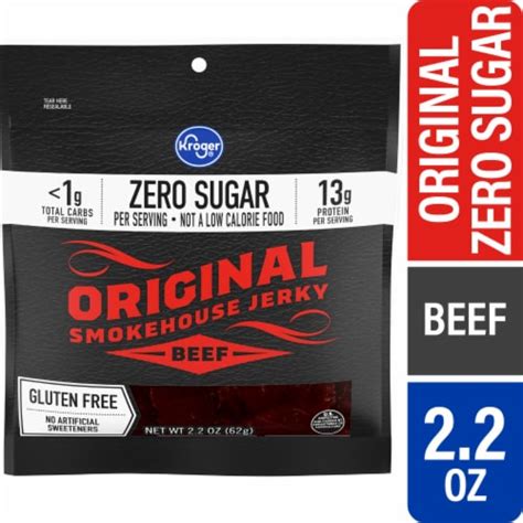 Kroger® Zero Sugar Original Smokehouse Beef Jerky 2 2 Oz Kroger